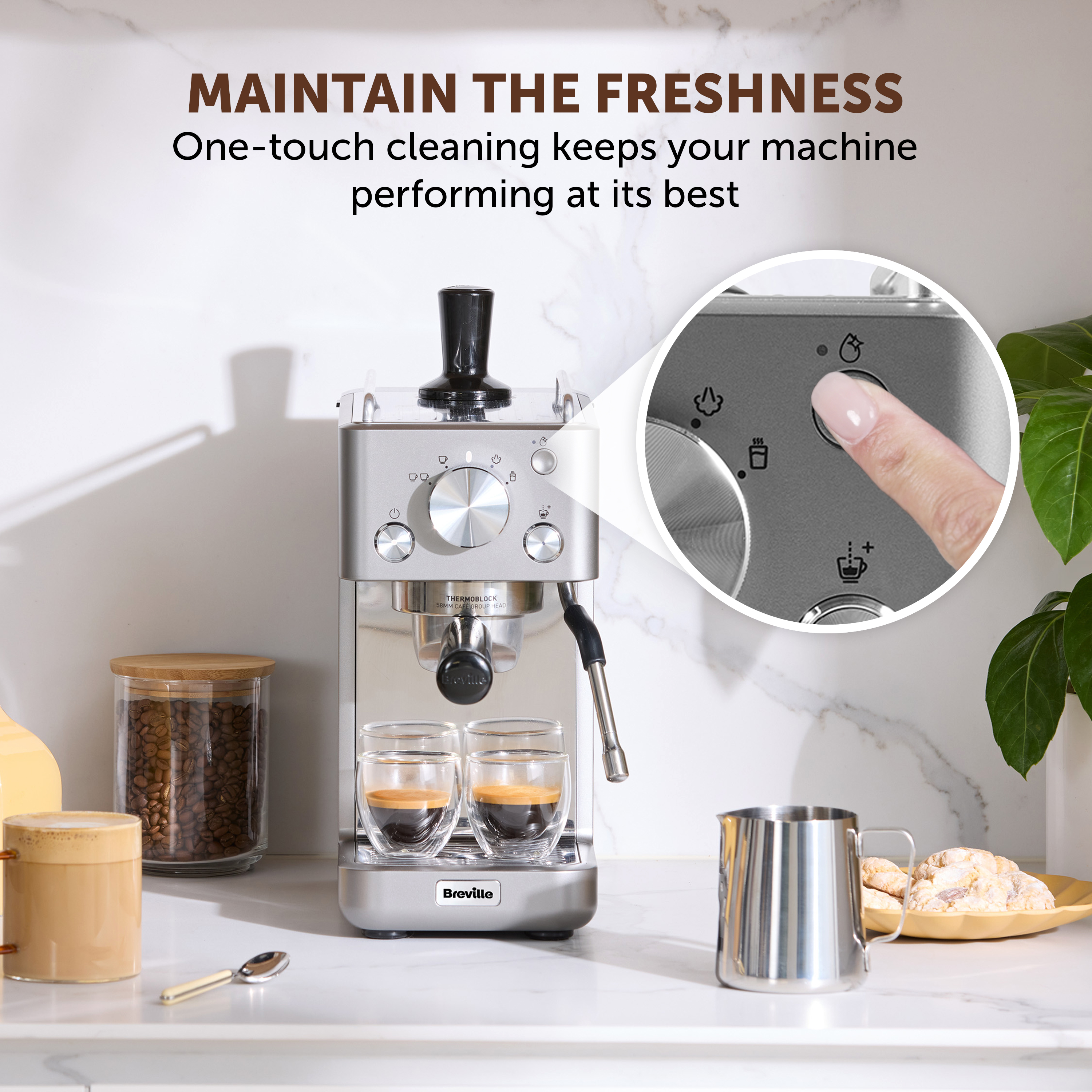 Breville Barista Slimline Espresso Machine