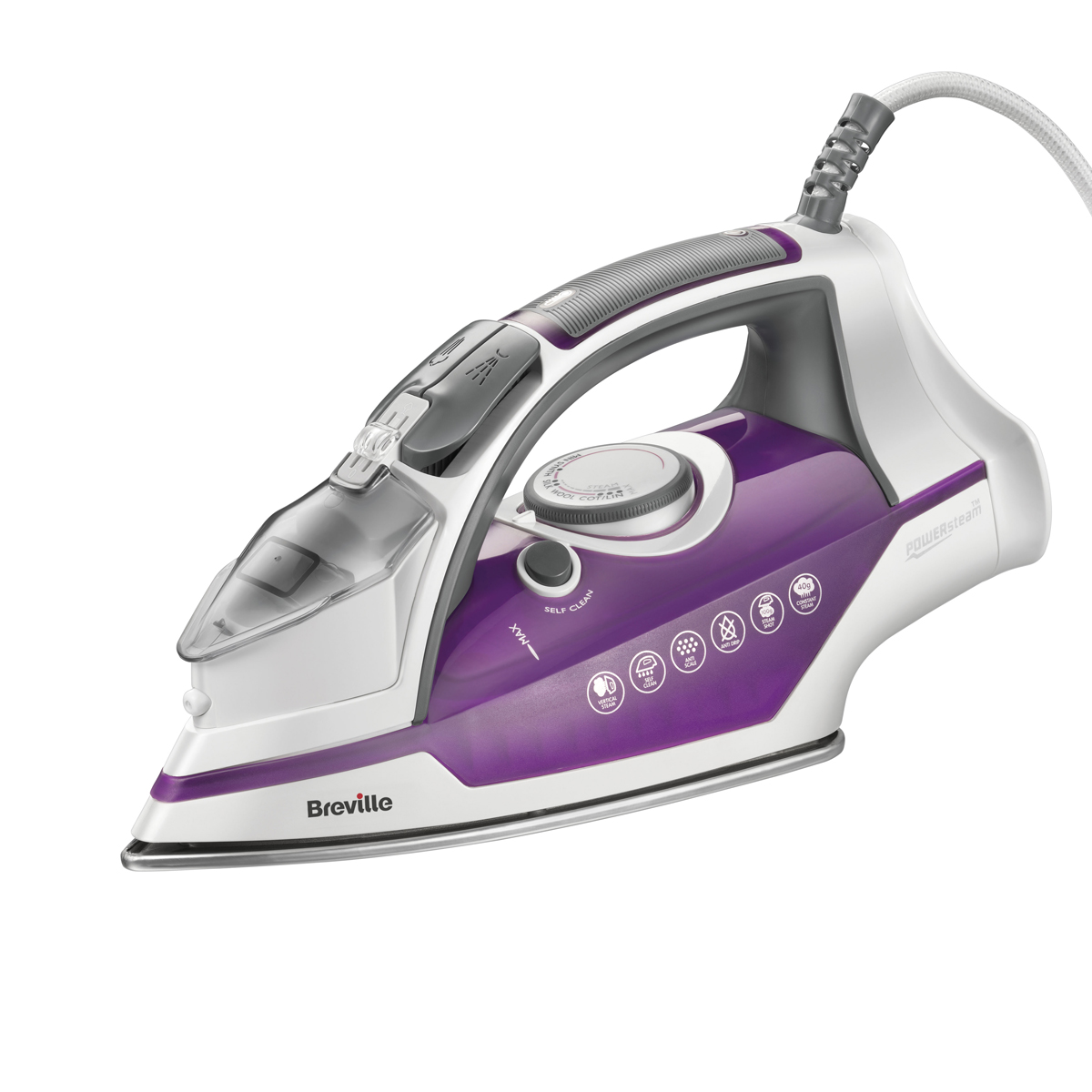 Power Steam 2400w Steam Iron with Sure-Fill - VIN348 | Breville