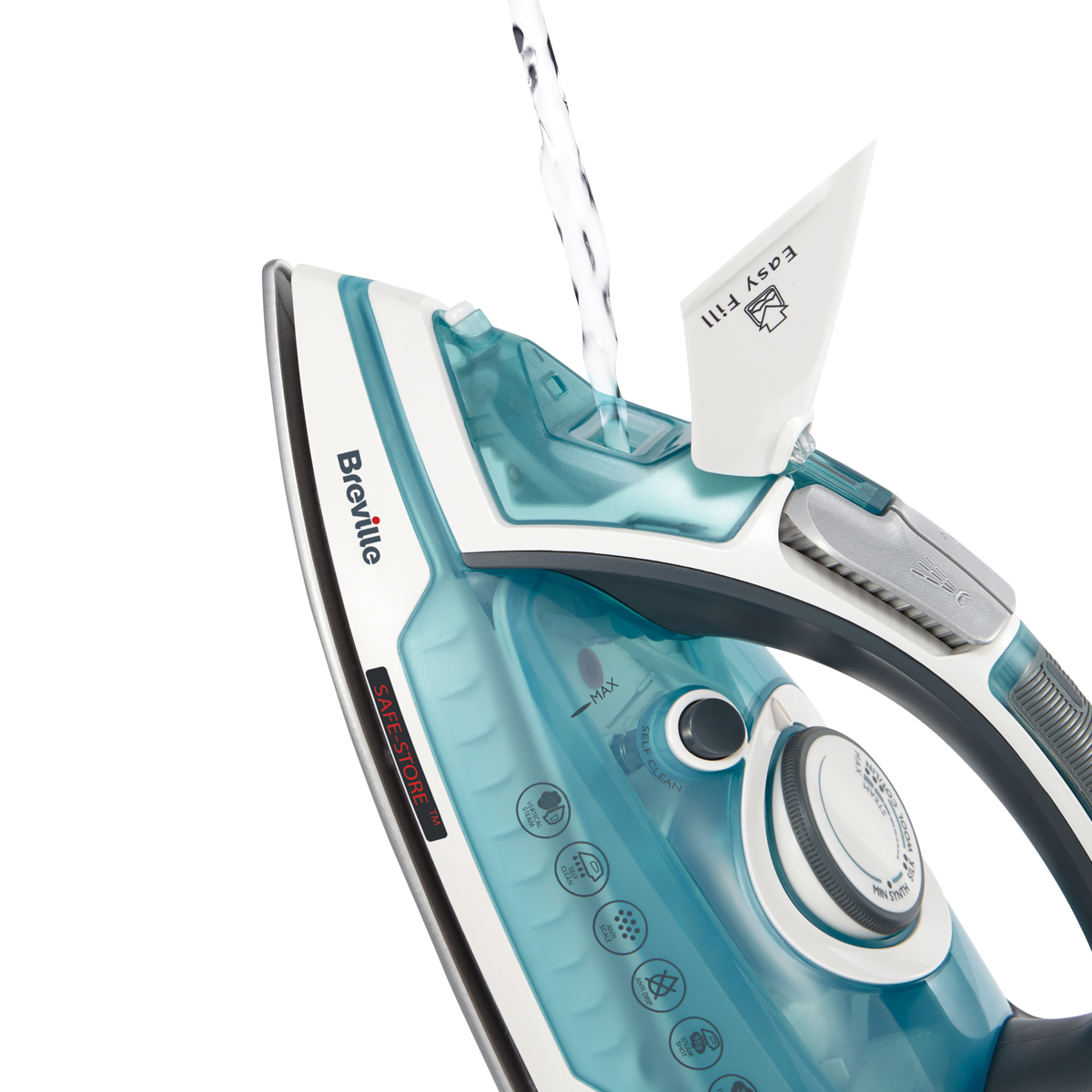 Power Steam 2400w Steam Iron with Ceramic Solepalte - VIN311 | Breville