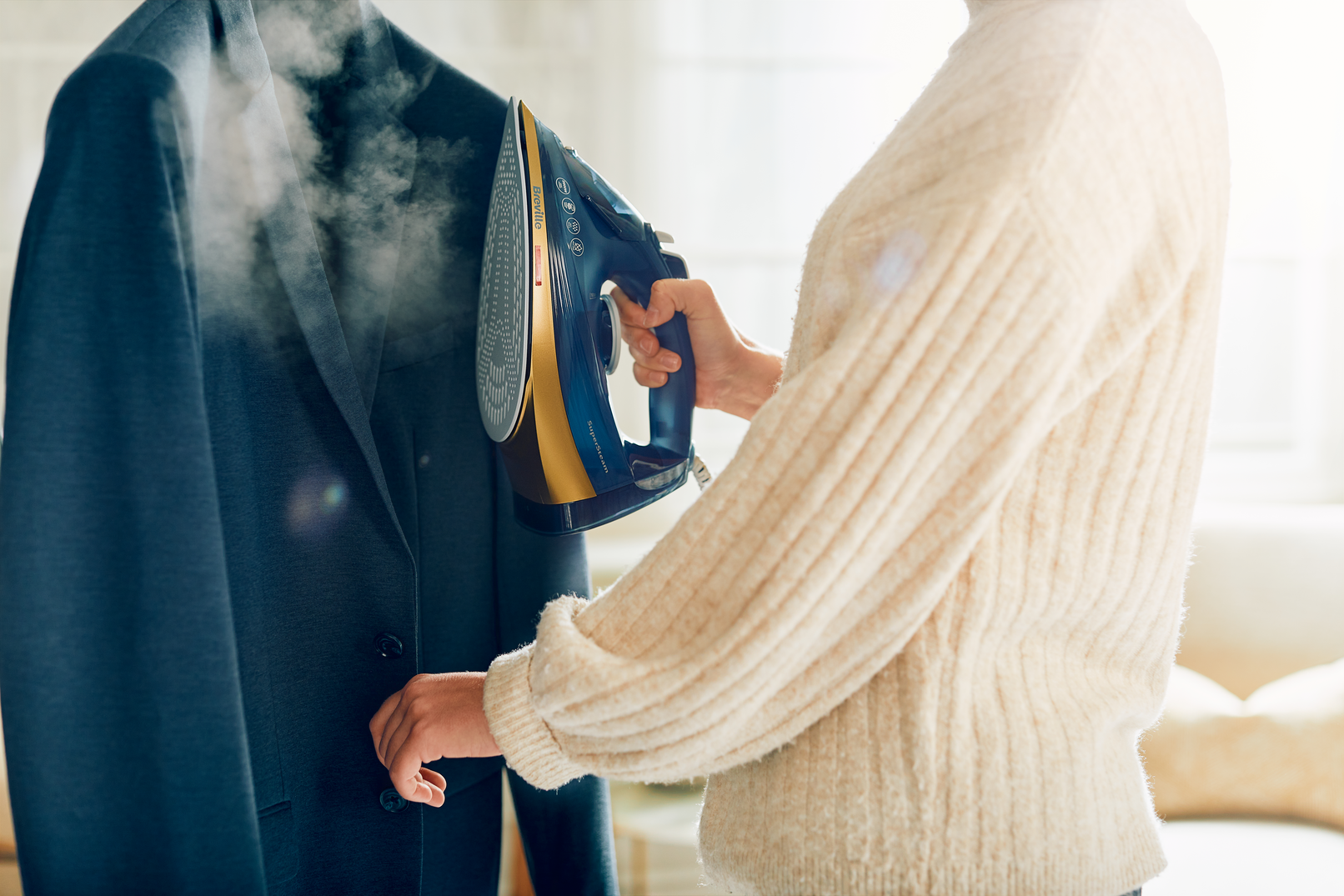 SuperSteam 2600W Ceramic Steam Iron