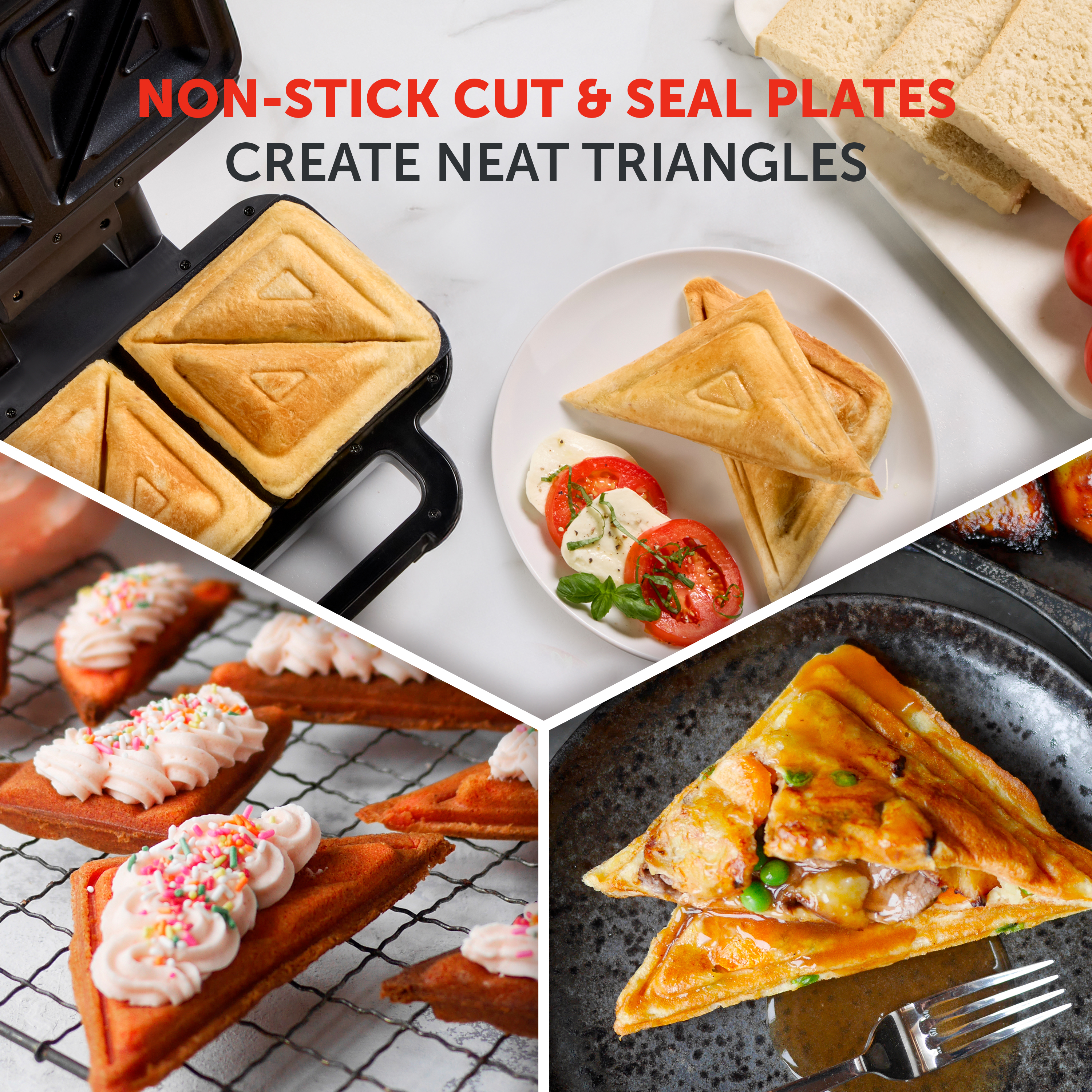 Breville Stuff 'n' Press Deep Fill Toastie Maker