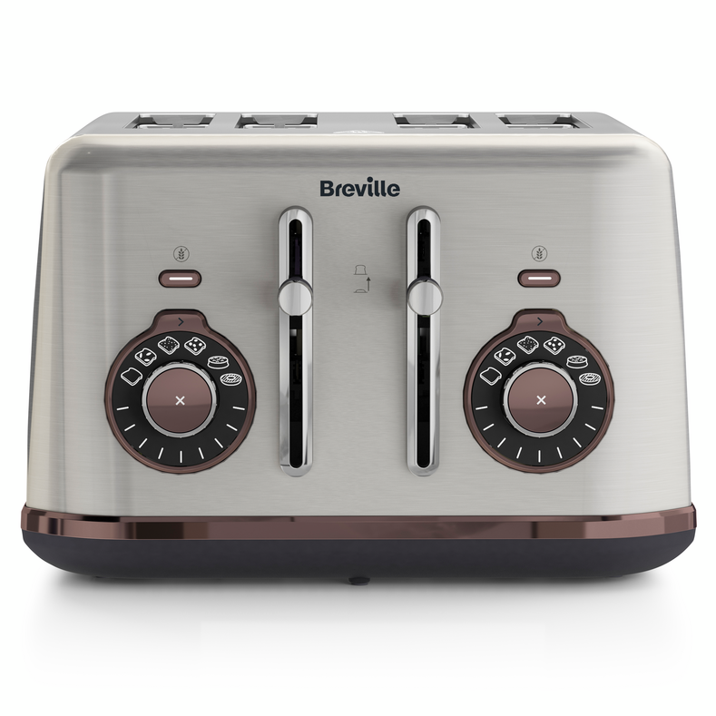 Breville VTT953 Bread Select 4-Slice Toaster Temperature Control & High ...