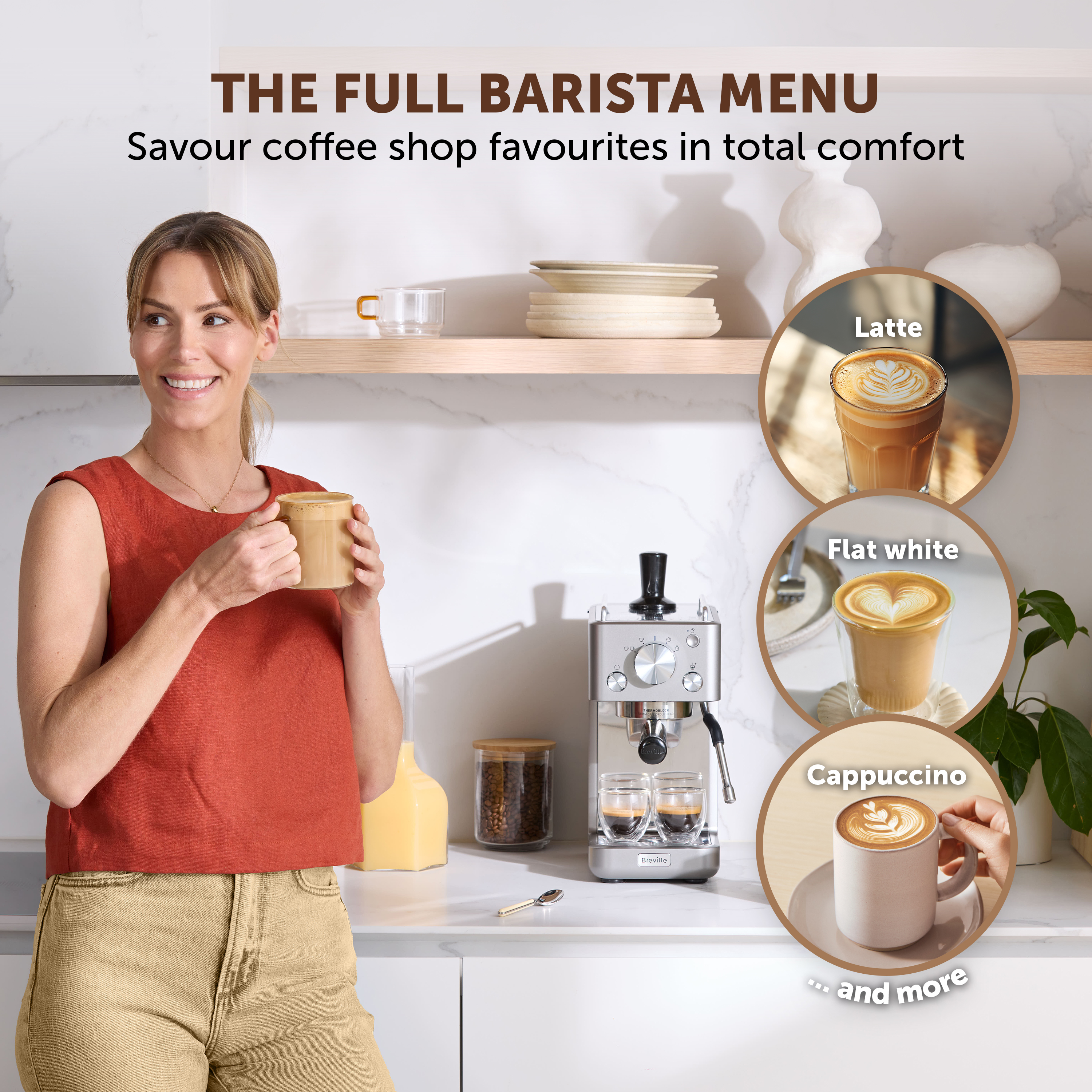 Breville Barista Slimline Espresso Machine