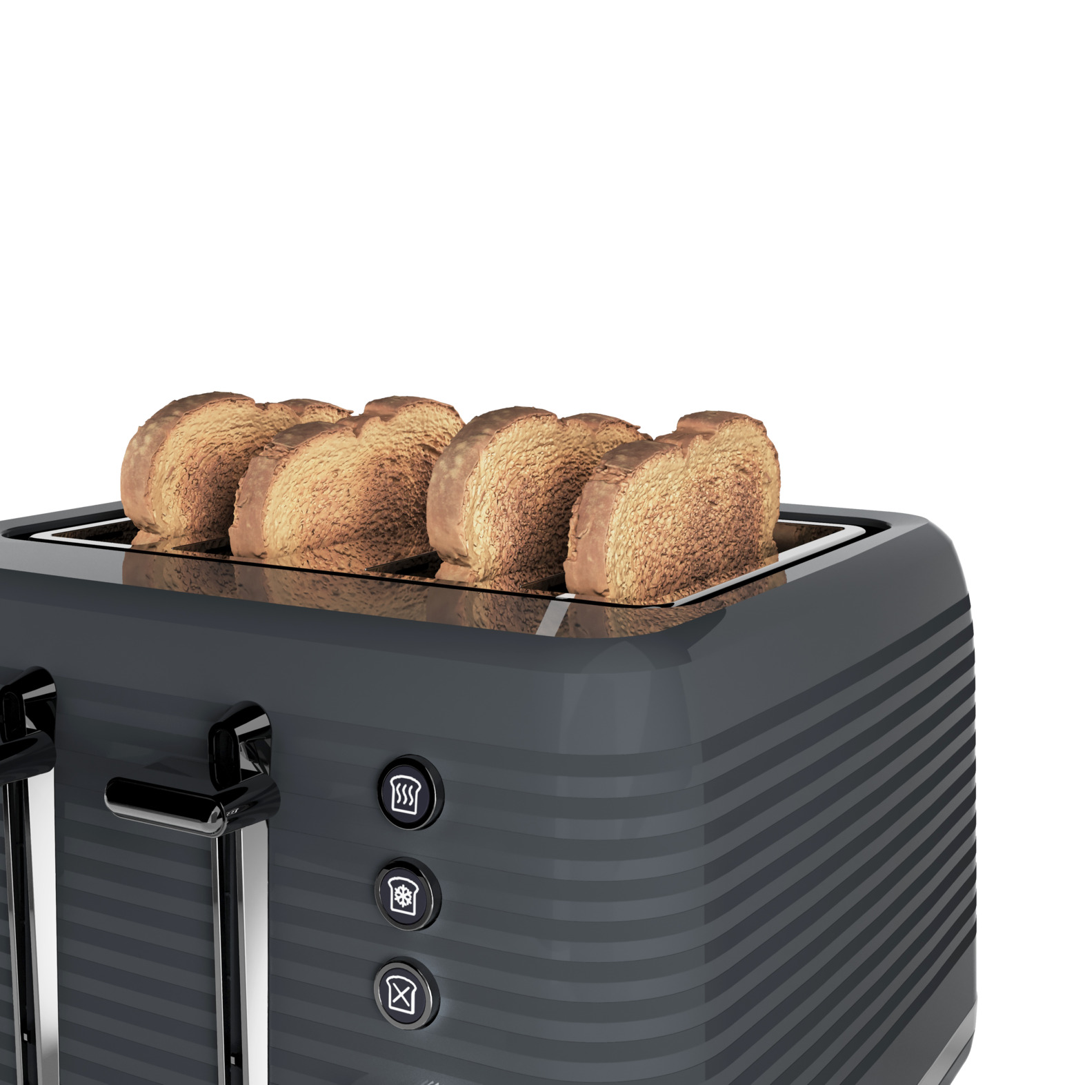 Breville Zen Grey 4 Slice Toaster VTR027