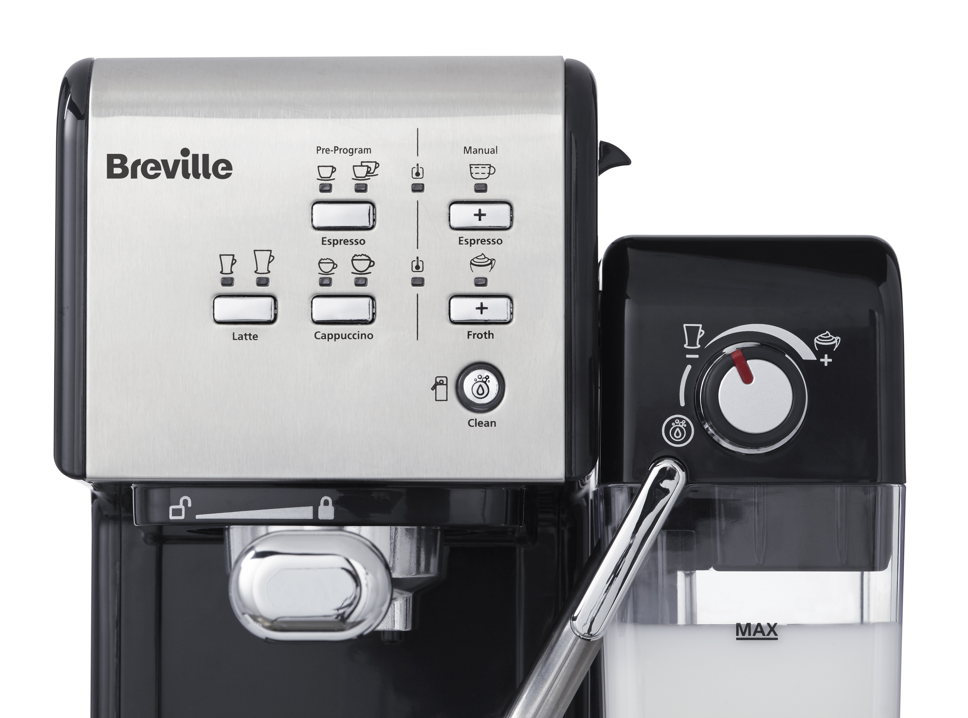One-Touch CoffeeHouse - Black & Chrome | Breville